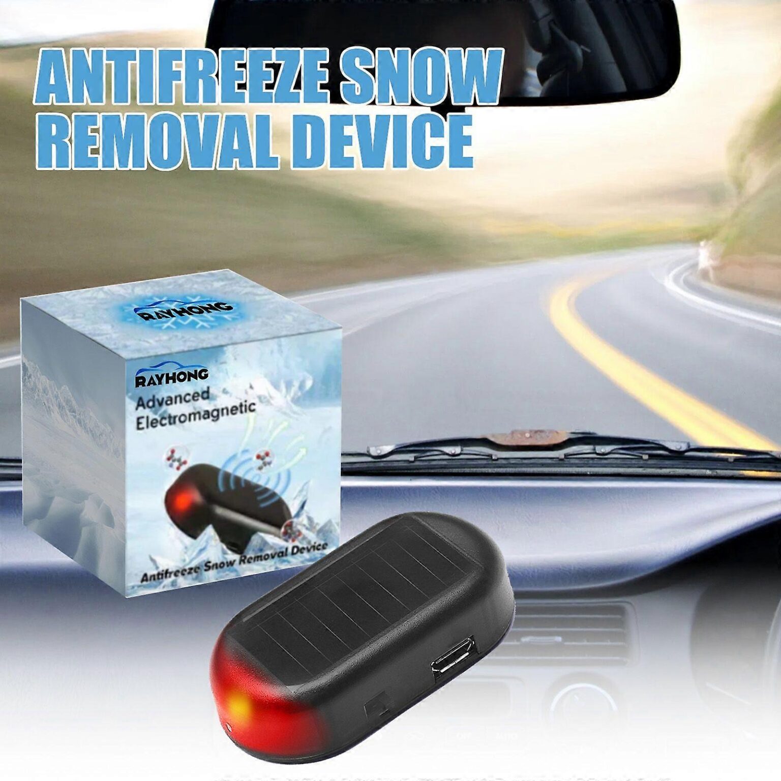 Rayhong Electromagnetic Car Snow Removal Device - 360° Anti-Freeze ...